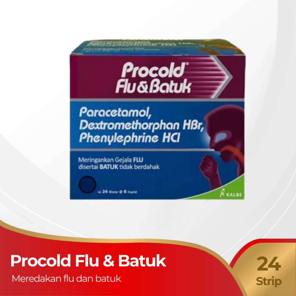 Jual Procold Flu & Batuk Box 24 Blister | Shopee Indonesia