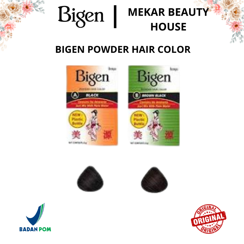 Jual BIGEN POWDER hair color (pewarna rambut) | Shopee Indonesia