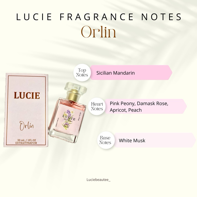 Jual [lLUCIE] ORLIN - EXTRAIT PARFUM | Shopee Indonesia