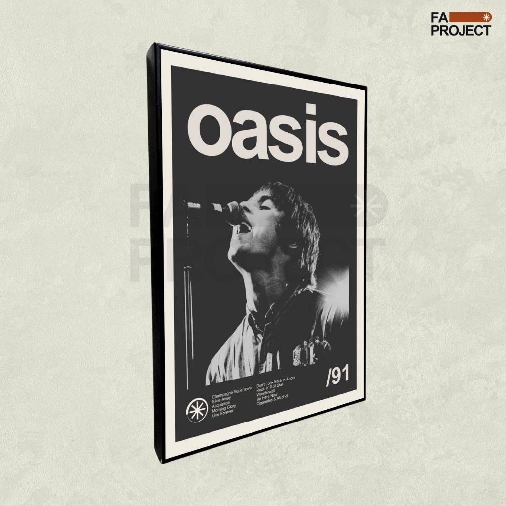 Jual Frame Block Poster - "Oasis" | Shopee Indonesia