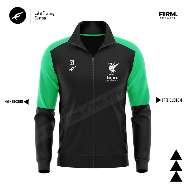 Jual JAKET TRAINING LIVERPOOL / MOTIF CUSTOM FREE TAMBAH NAMA DAN LOGO ...