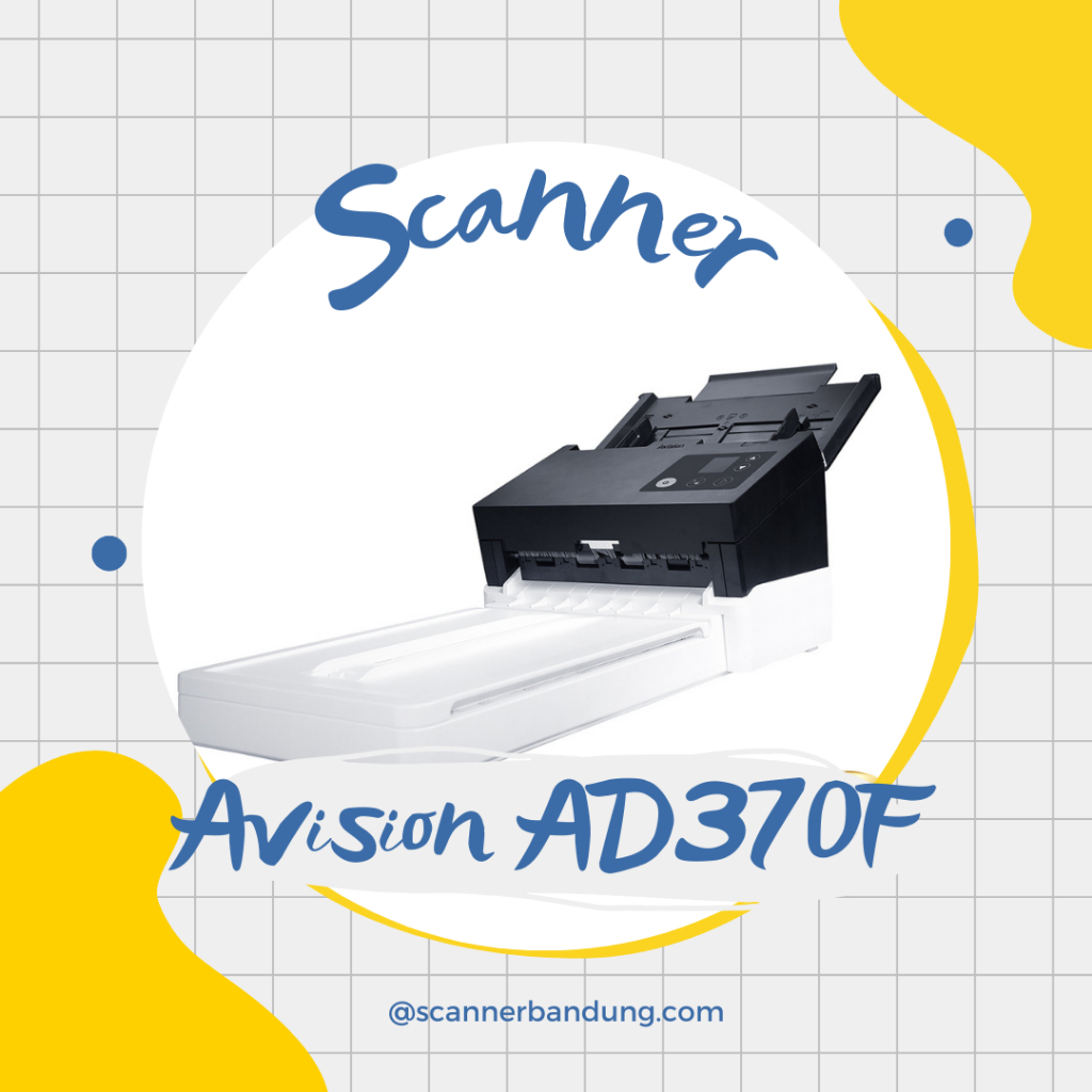 Jual avision AD370F - AD 370 F scanner dokumen ADF + Flatbed 70 ppm | Shopee Indonesia