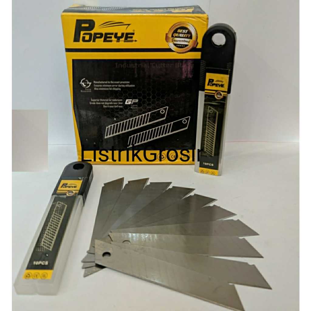 Jual REFILL ISI CUTTER BESAR L150 Pisau Cuter Kater @1tube = 10biji ...