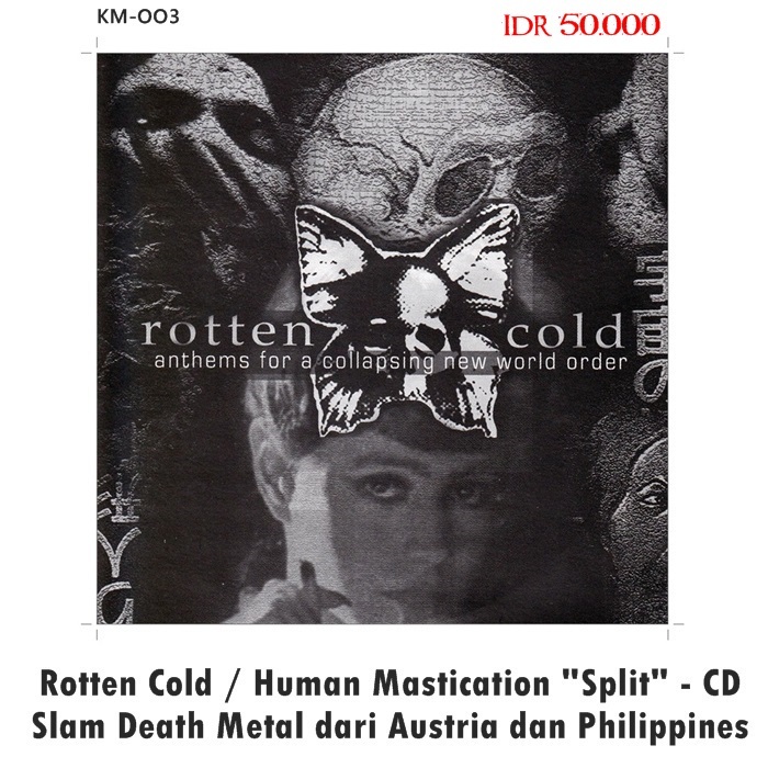 Jual Rotten Cold / Human Mastication "Split" - CD | Shopee Indonesia