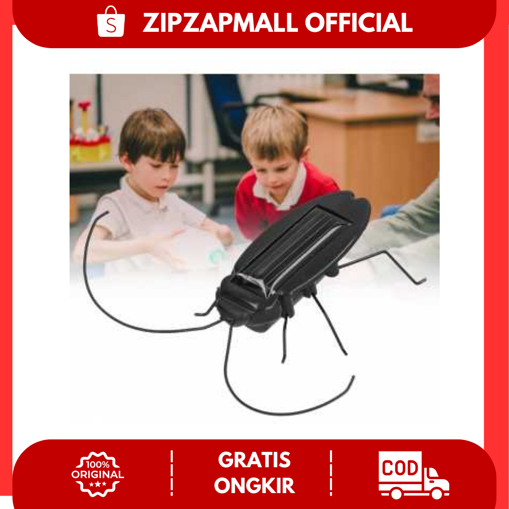 Jual Mainan Kecoa Solar Powered Cockroach Educational Toys / Mainan ...