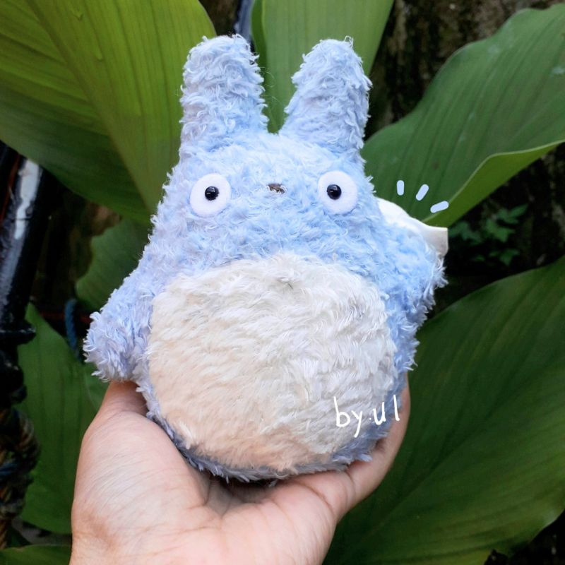 Jual BONEKA PLUSH TOTORO KARUNG BULU MAWAR STUDIO GHIBLI | Shopee Indonesia