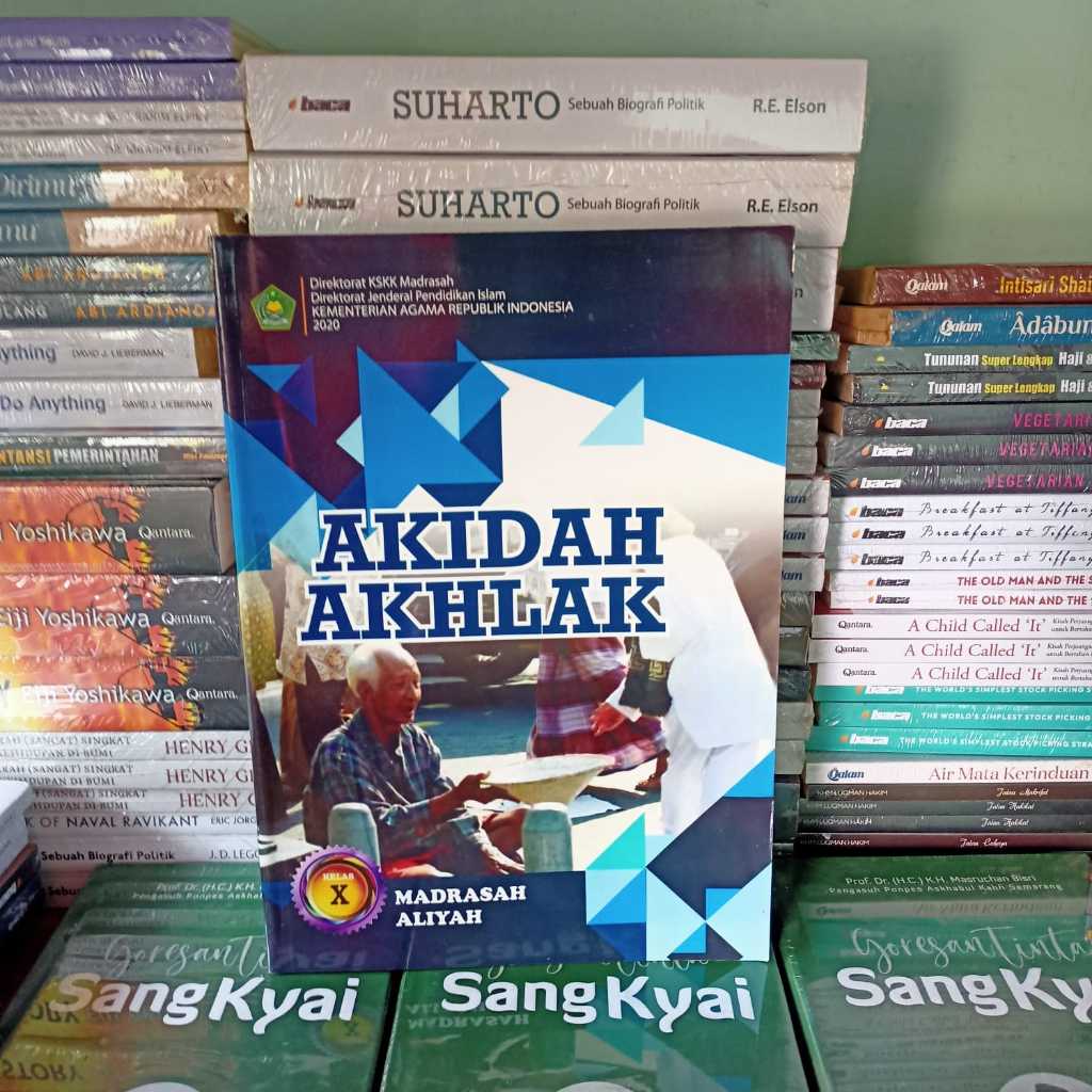 Jual Buku Sekolah AKIDAH AKHLAK Kelas 10 Madrasah Aliyah KEMENAG RI | Shopee Indonesia