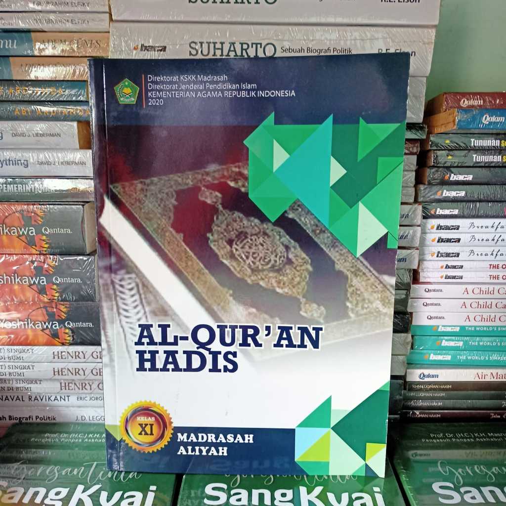 Jual Buku Al-Quran Hadis Al-Qur'an Hadis Kelas 11 Madrasah Aliyah KEMENAG | Shopee Indonesia