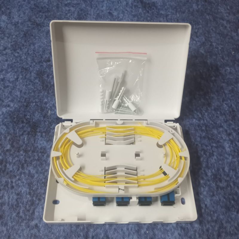 Jual Roset 4 Core Lengkap dengan Adapter SC UPC dan Pigtail SC UPC ...