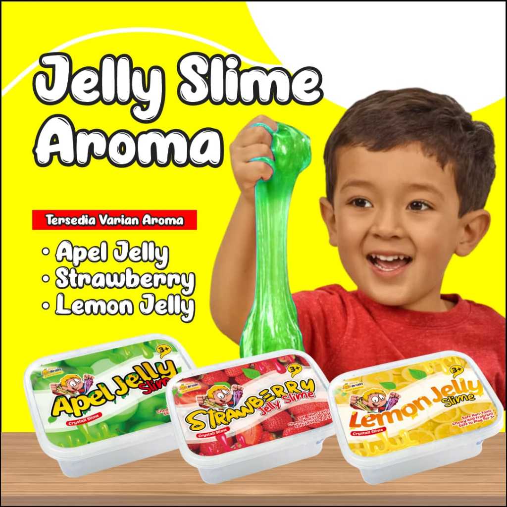 Jual Fruity Slime Mainan Edukasi Slime By Rise Brain Untuk Mengurangi ...