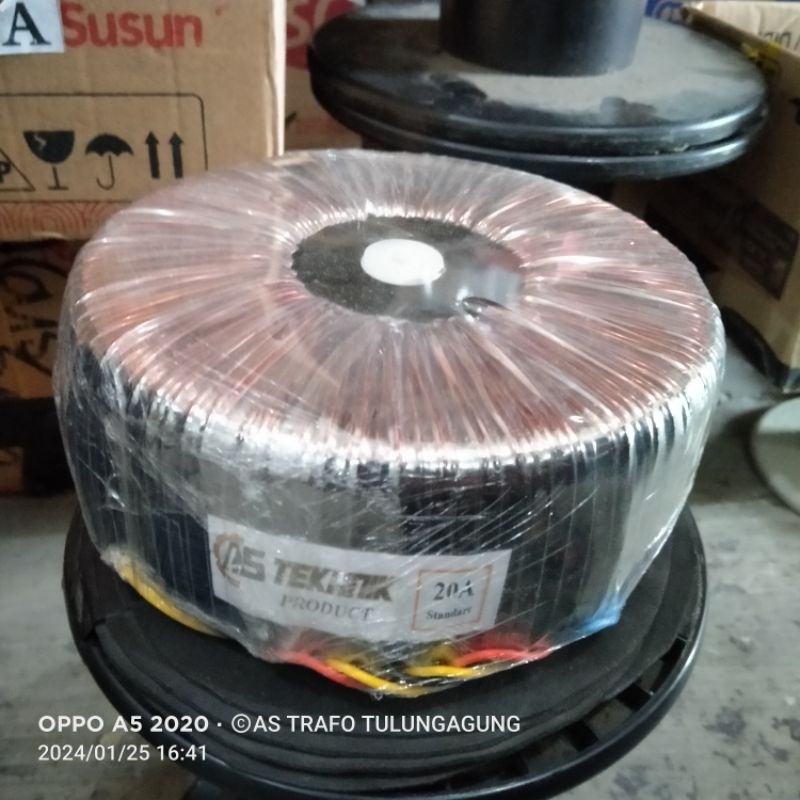 Jual TRAFO TOROID DONAT 20A CT 55v-45v murni | Shopee Indonesia