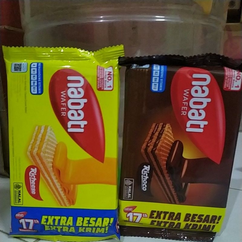 Jual wafer nabati keju cokelat wafer cokelat 43gram | Shopee Indonesia