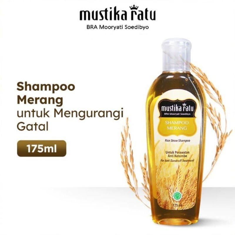 Jual Mustika Ratu Shampoo Merang 175ml | Shopee Indonesia