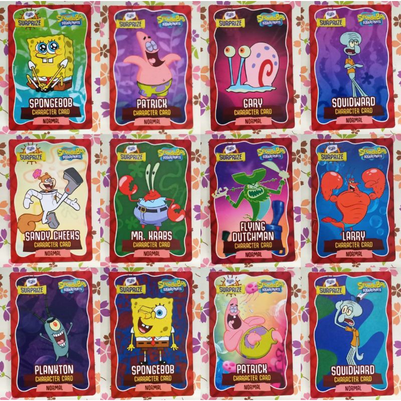 Jual kartu AR spongebob squarepants gery surprize NORMAL rare | Shopee ...