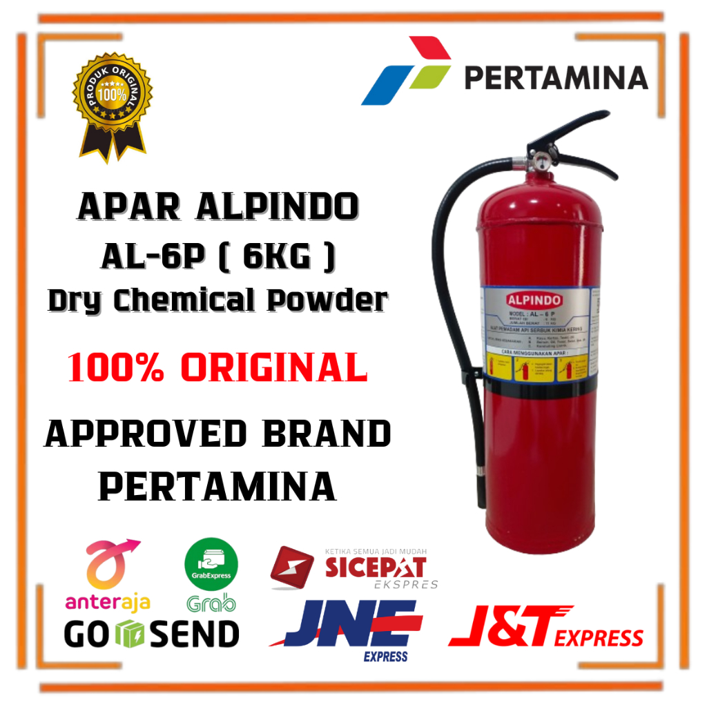 Jual Tabung APAR DCP 6Kg Alpindo | Shopee Indonesia