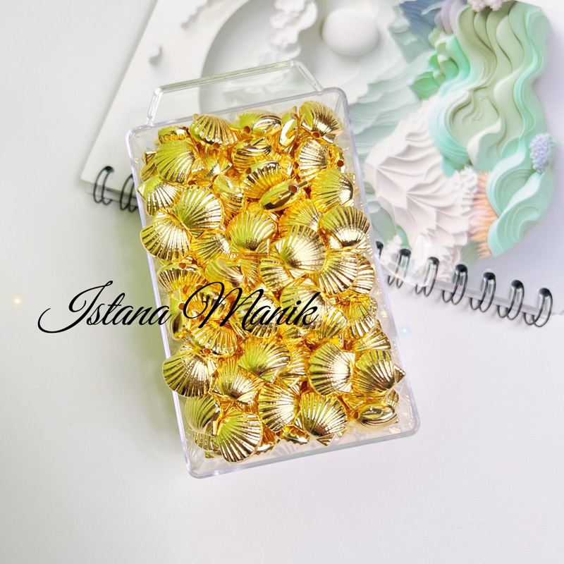Jual Manik Mote Love kerang Rose bintang Gold Series (15gr) | Shopee ...