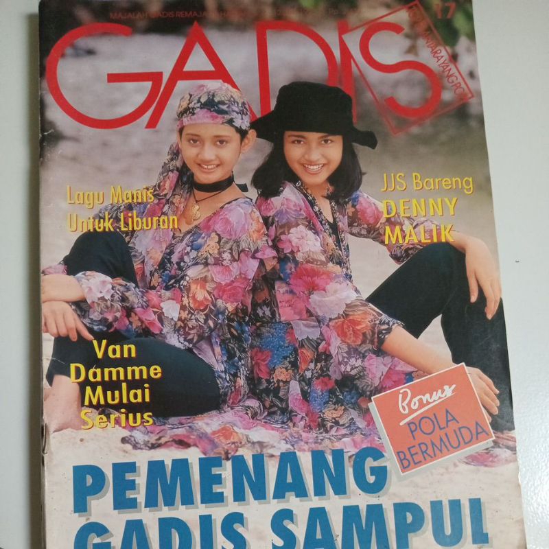 Jual Majalah Gadis Tahun 1993 Cover Ria Penta & Angie Mercya | Shopee Indonesia