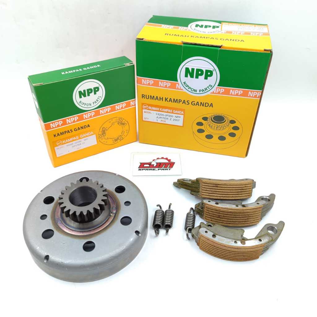 Jual Mangkok ganda+kampas ganda Vega ZR old 24t original npp | Shopee Indonesia