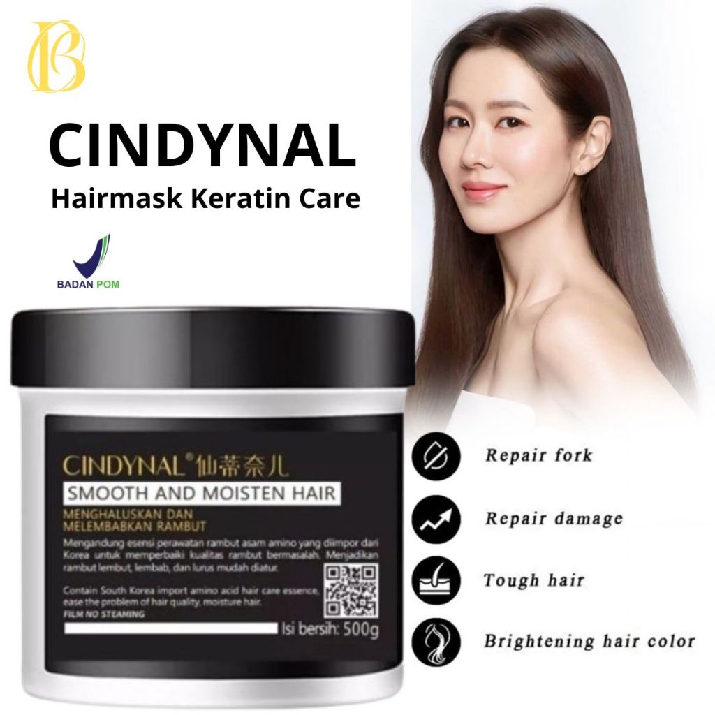 Jual Cindynal Hair Mask Creambath Meluruskan Melembutkan dan Perawatan ...