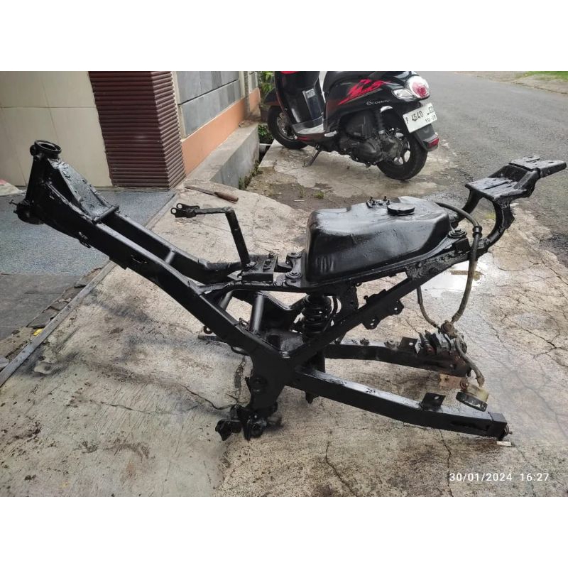 Jual frame Yamaha 125z atau frame 125z atau rangka 125z atau rangka ...