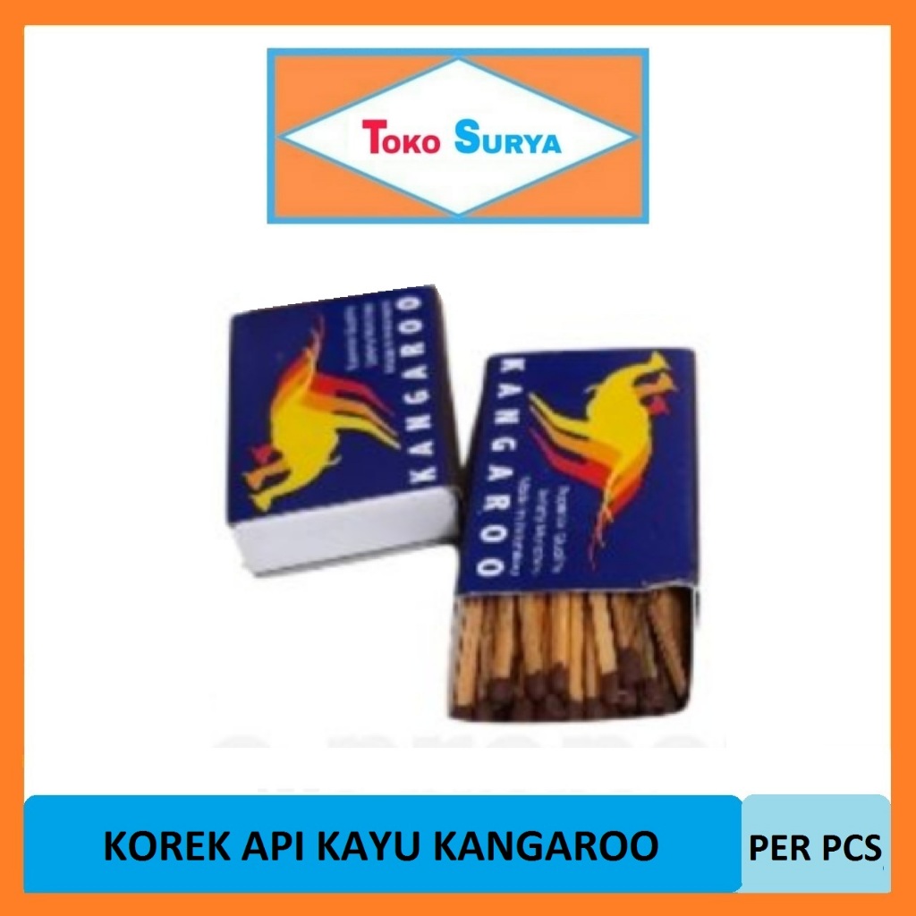 Jual Korek Api Kayu Kangguru Kangaroo (Pcs) | Shopee Indonesia