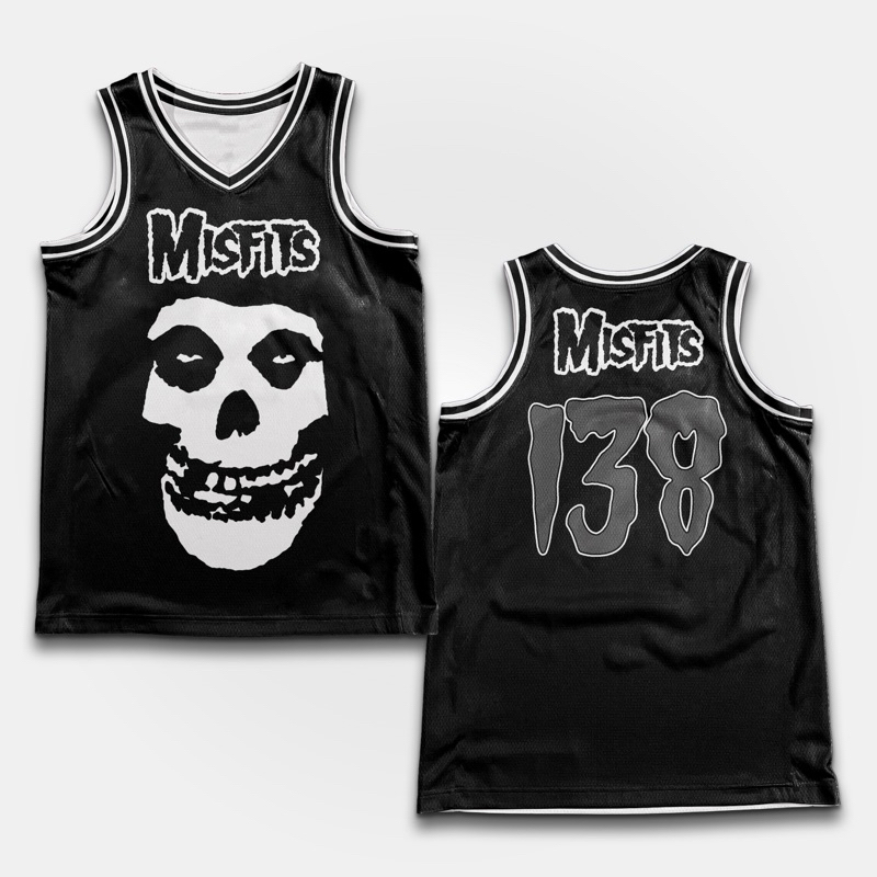 Jual JERSEY BASKET JERSEY OLAHRAGA MOTIF BAND MISFITS | Shopee Indonesia