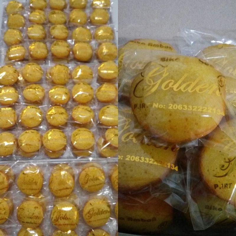 Jual BIKA AMBON GOLDEN BOX ISI 8 PCS AMAN TANPA BAHAN PENGAWET ...