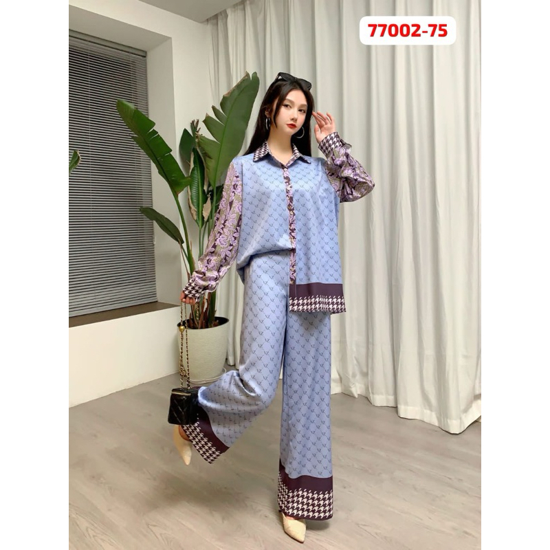 Jual Stelan terbaru warna unggu muda cantik Ld 112 pjg 70 pjg celana ...