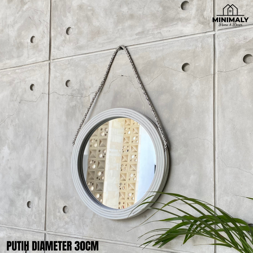 Jual Kaca Dinding Rotan (TAHAN AIR DAN RAYAP) Kaca Aesthetic Cermin ...