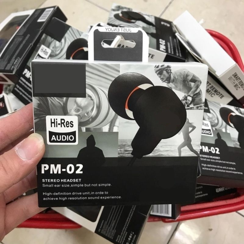 Jual CLAIYDREAM Headset PM-02 PM02 Handsfree Tali Sepatu Super Bass ...