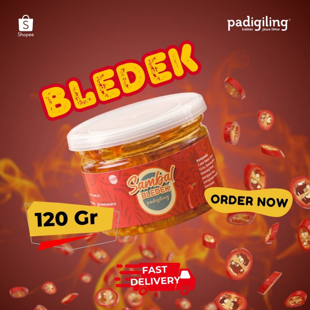Jual Sambal Bledek by Padigiling (120gr) | Shopee Indonesia