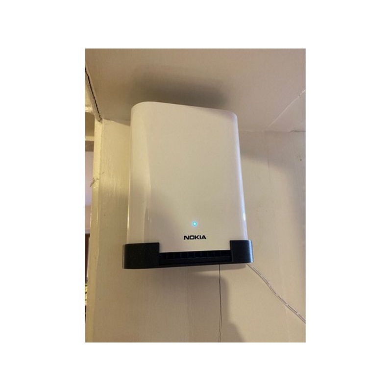 Jual Wall Mount Bracket Nokia Beacon 1 Wifi Router Stand Holder Dinding ...