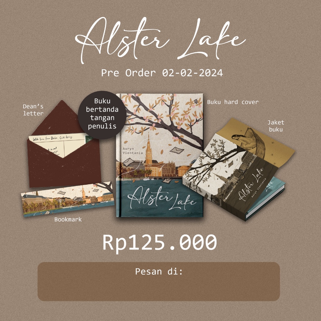 Jual Ready Stok !!! Novel Turning Page - Alster Lake New Cover - When ...
