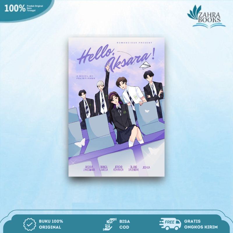 Jual NOVEL HELLO, AKSARA! - Falistiyana - Romancious | Shopee Indonesia