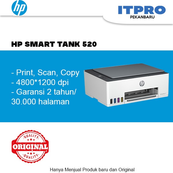 Jual HP SMART TANK 520 PRINTER MULTIFUNGSI A4 | Shopee Indonesia