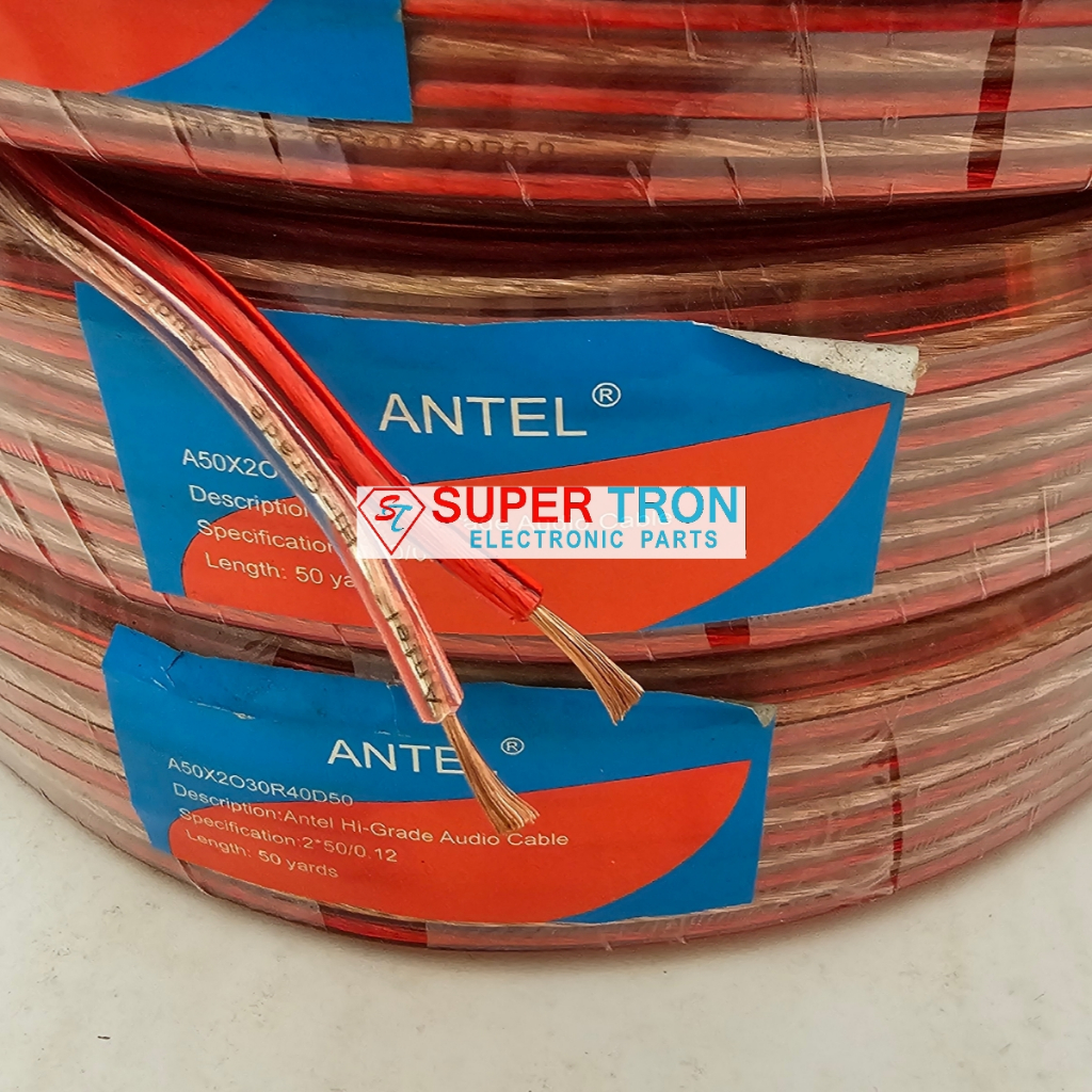 Jual Kabel Audio Speaker Transparan Serabut 2x50 - 1meter | Shopee ...