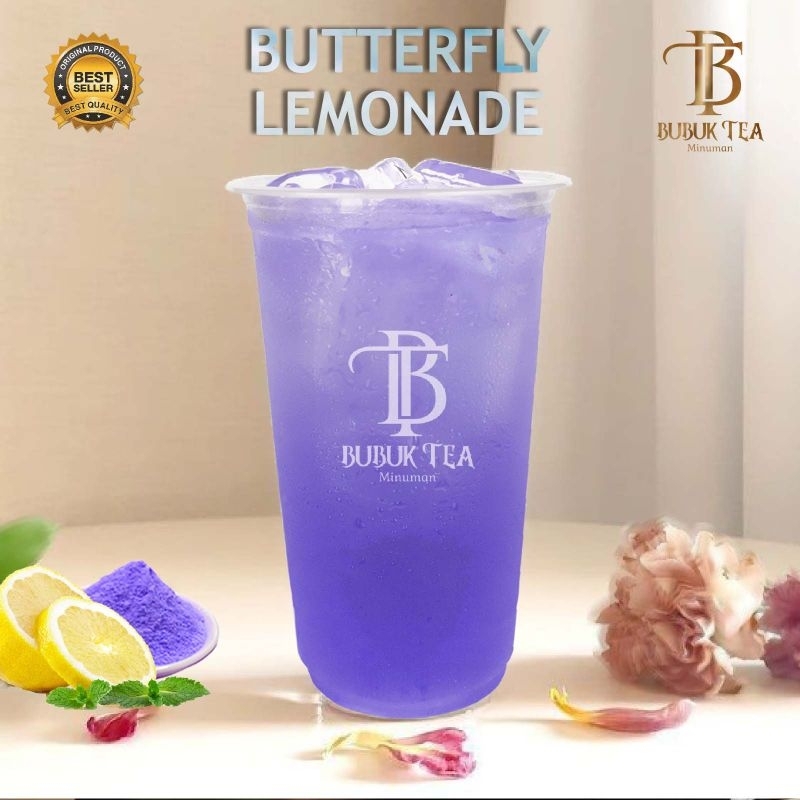 Jual BUBUK MINUMAN BUTTERFLY LEMONADE 1KG | Shopee Indonesia