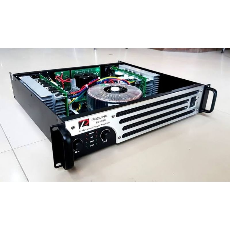 Jual POWER AMPLIFIER PASLINE PL-600/PL 600 POWER 600 WATT | Shopee ...