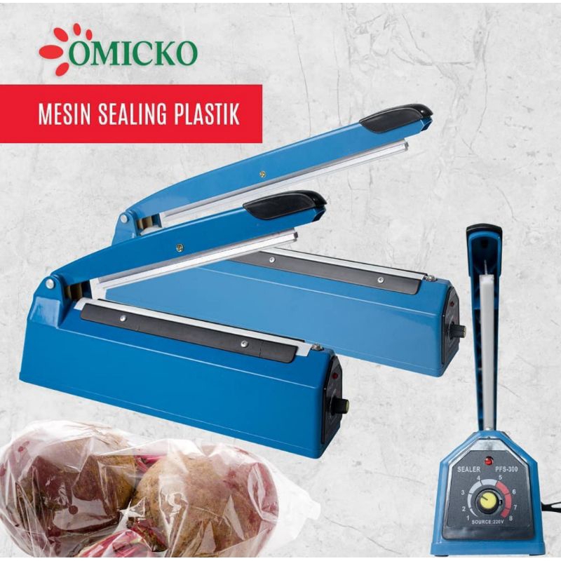 Jual Mesin Sealing, Mesin Press, Mesin Segel Plastik Merk Omicko ukuran ...