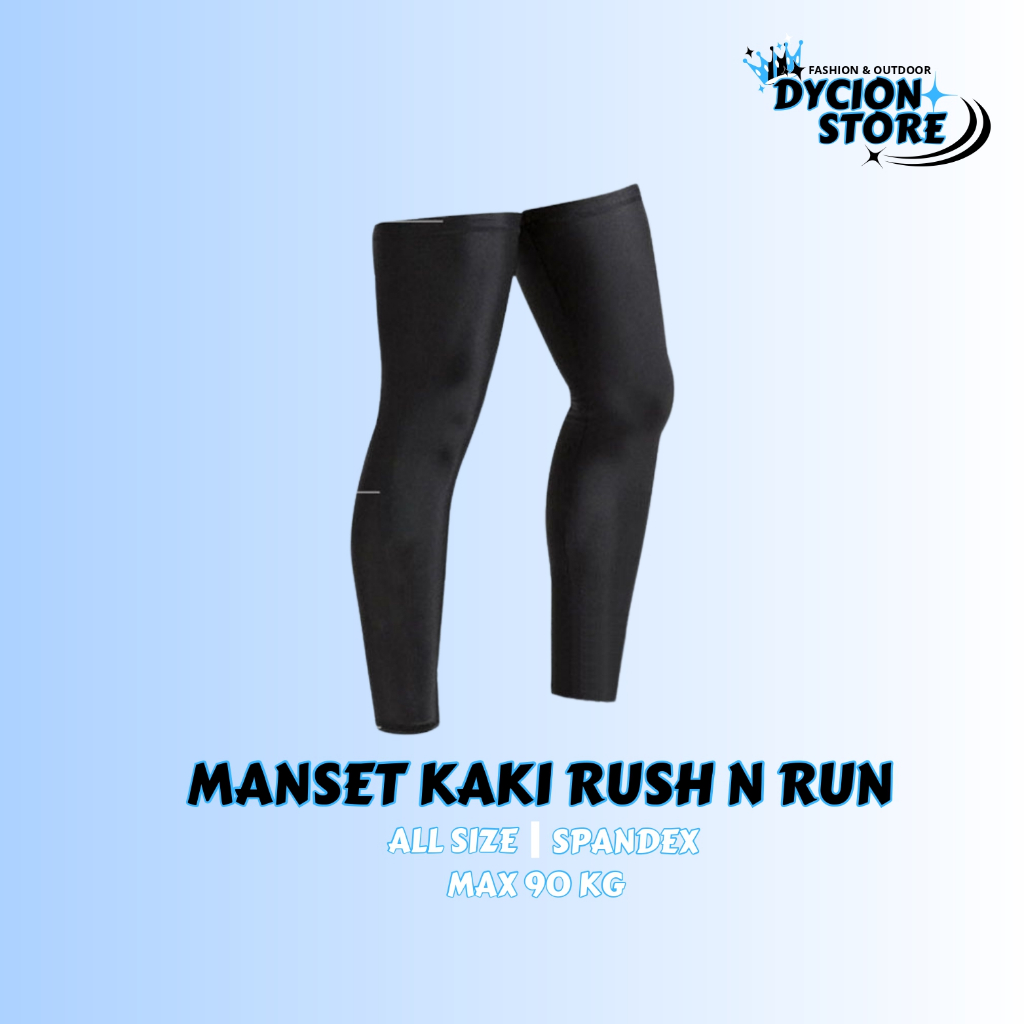 Jual Manset Kaki Pria Wanita Olahraga pelindung lutut running fitnees ...
