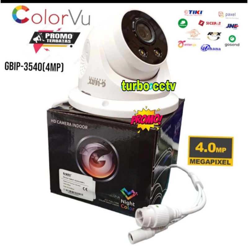 Jual GLENZ CCTV INDOOR NIGHT COLOR TECT - CAMERA GUIP 3540 IPCAMERA 4MP | Shopee Indonesia