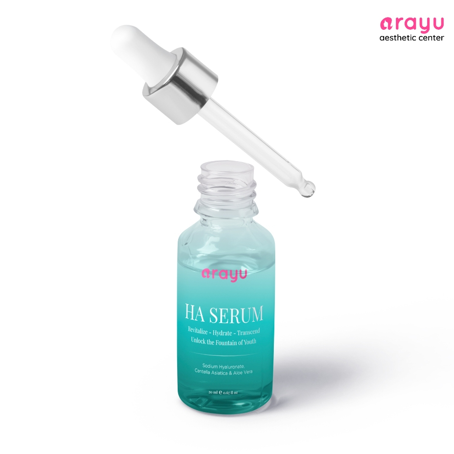 Jual Arayu HA Serum with Sodium Hyaluronate Centella Asiatica & Aloe ...