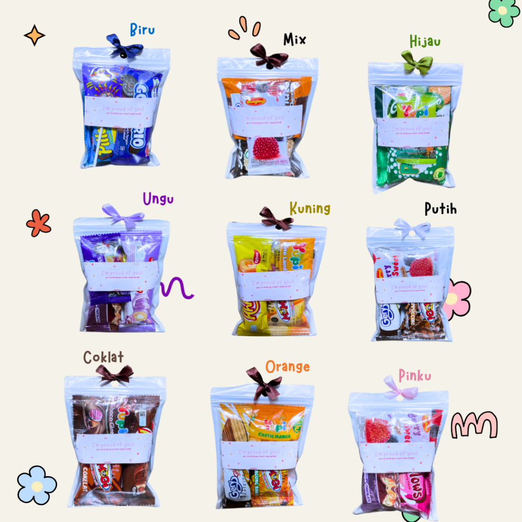 Jual MINI GIFT SNACK | FREEBIE SNACK | SNACK MINI | HAMPERS LEBARAN ...