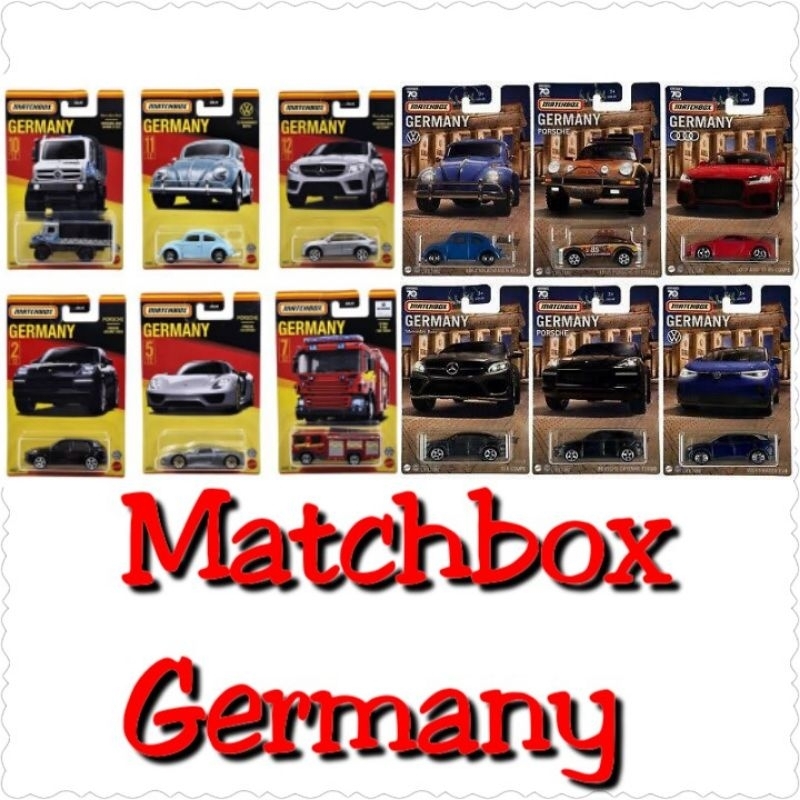 Jual MATCHBOX MBX GERMANY 2022 2023 SET BEST OF GERMANY VOLKSWAGEN ...