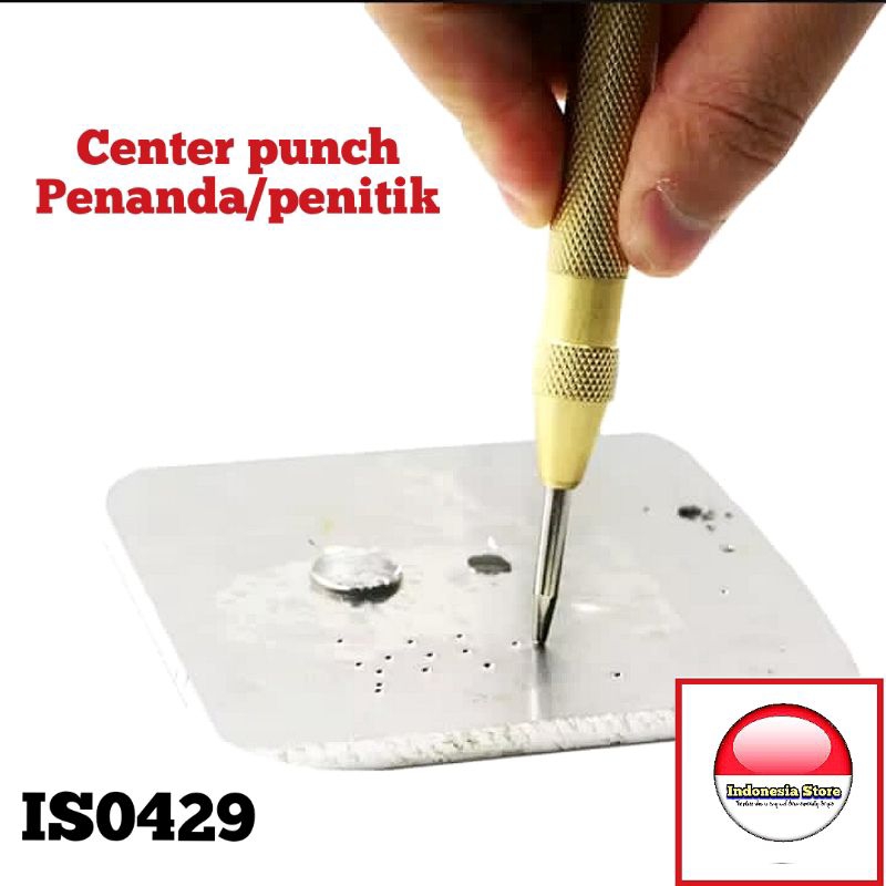 Jual center punch penanda penitik alat marking besi dan logam lainnya ...