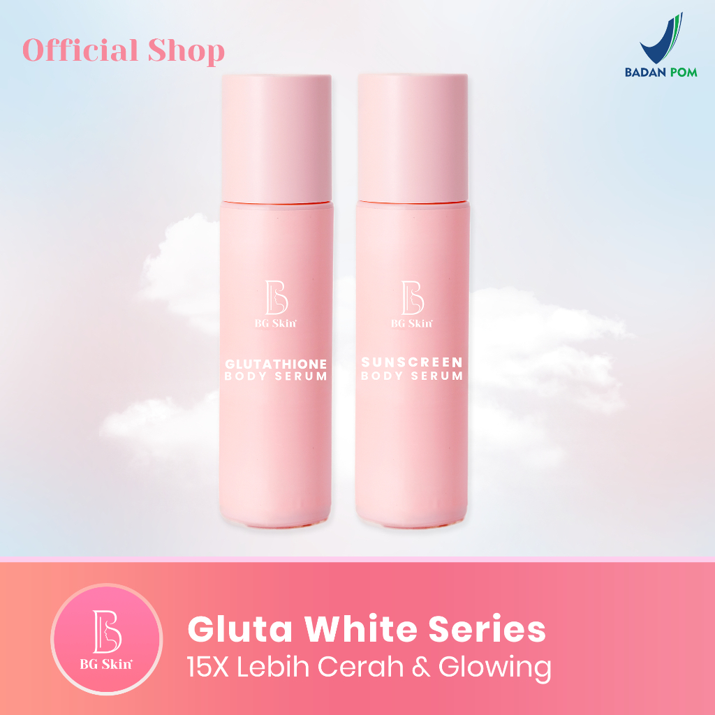 Jual BG skin Paket Glutathione Body Serum/BG Skin Glutha White Series ...