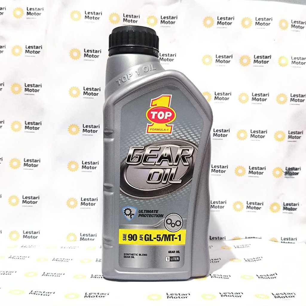 Jual OLI GARDAN TOP1 TOP 1 SYNTHETIC GEAR OIL SAE-90 GL-5 1L OLI ...