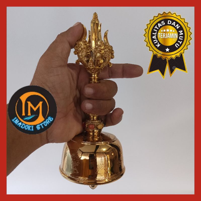 Jual GENTA BALI BONGKOK WARNA EMAS / GENTA DEWATA NAWA SANGA CEBOL ...
