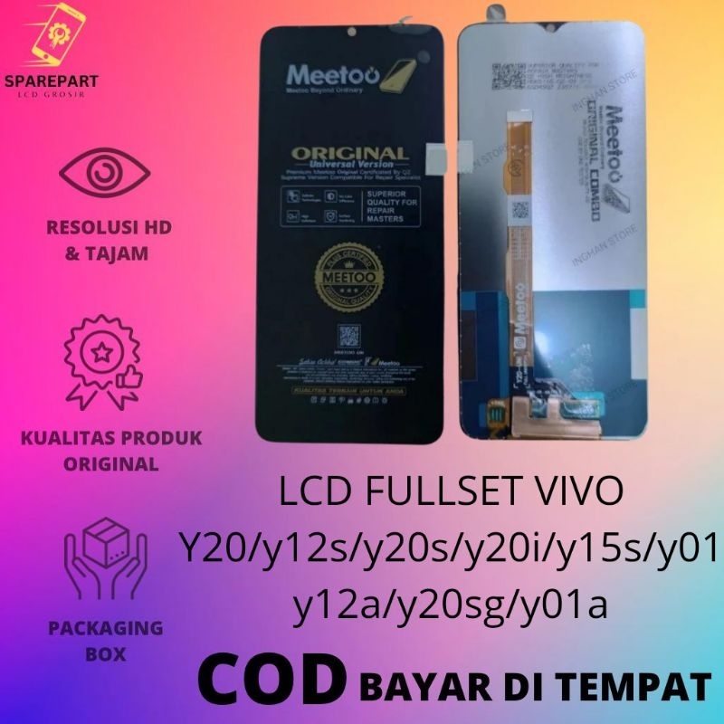 Jual Lcd fullset/touchscreen vivo # y20 /y12s/ y20s / y20i/ y15s / y01 / y12a / y20sg /y01a lcd ...
