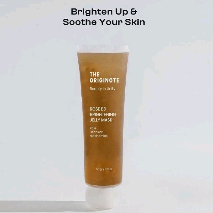 Jual THE ORIGINOTE ROSE B3 BRIGHTENING JELLY MASK 50ml - Cocok Untuk ...